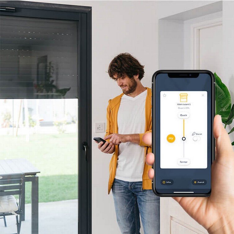 Box domotique connectée pour une maison intelligente | Somfy