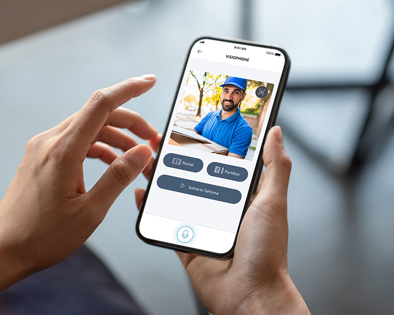 Tout savoir sur le visiophone connecté smartphone | Somfy